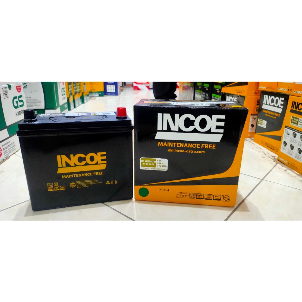 Jual AKI INCOE KERING NS60LS - 46B24LSYARIS/NEW LASER/VIOS | Shopee ...