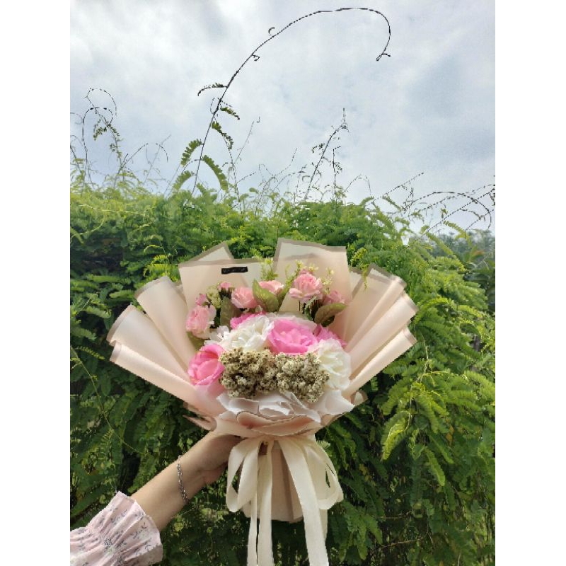 Jual Bunga bucket Artificial Wajib Baca deskripsi | Shopee Indonesia