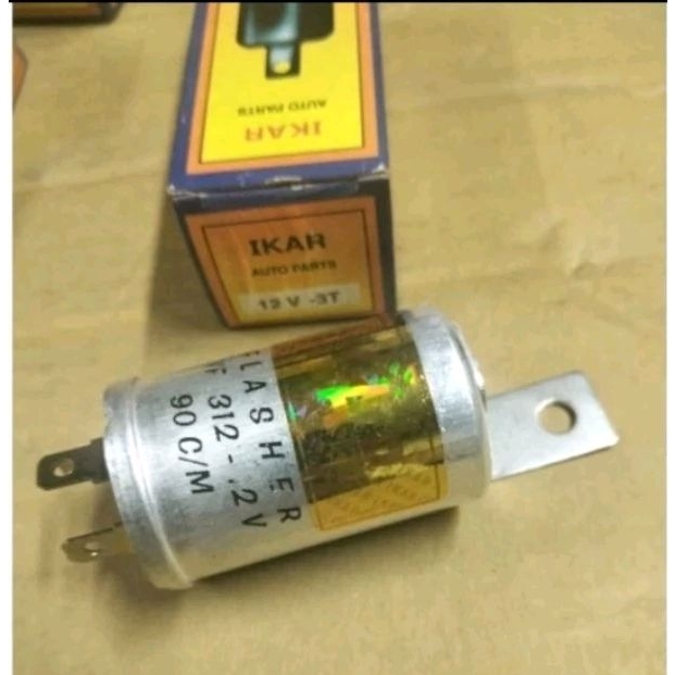 Jual FLASHER SEN /FLASHER HEAD LAMP SEN UNIVERSAL 24v- 3Pin | Shopee ...