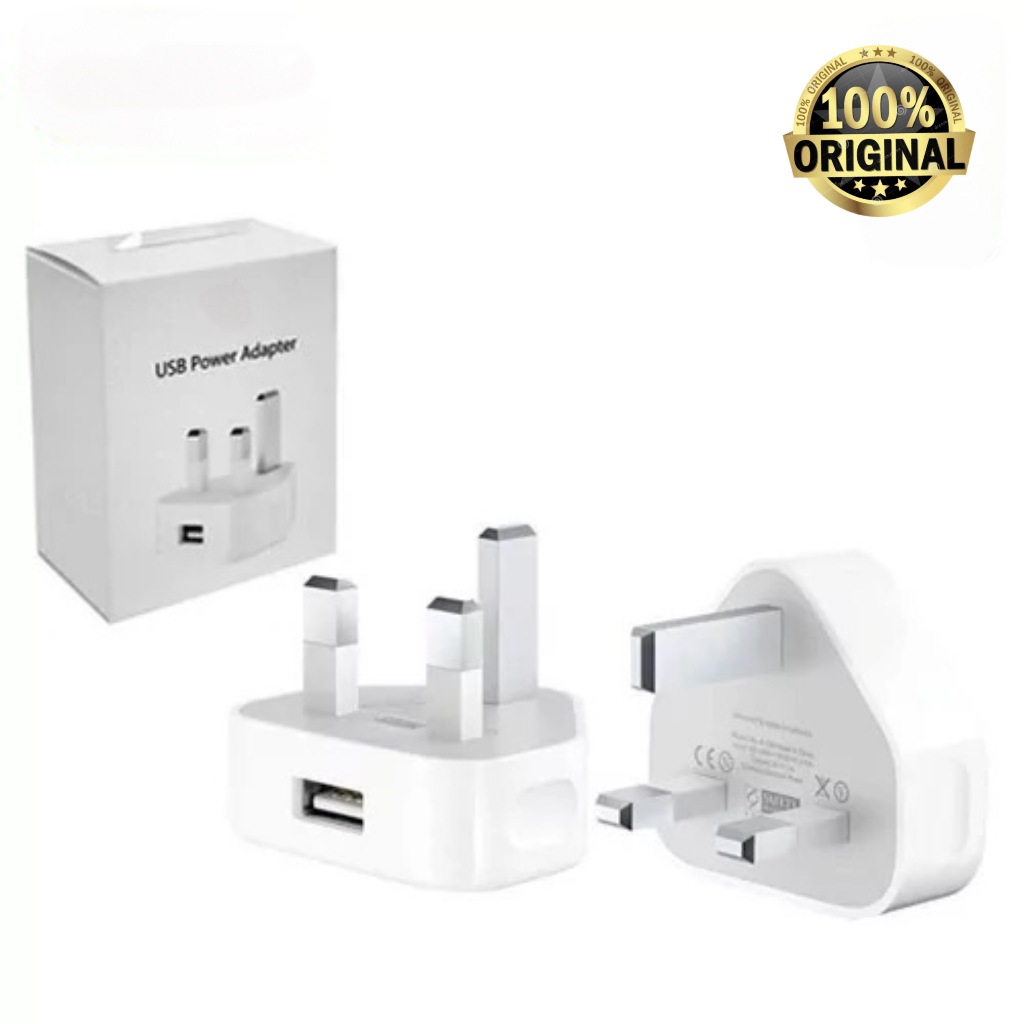 Jual USB POWER ADAPTER CHARGER 5V 1A KAKI TIGA | Shopee Indonesia