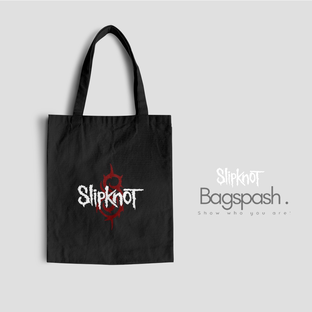 Jual Totebag Slipknot Tote Bag Cowok Band Resleting Slipknot TB2 ...