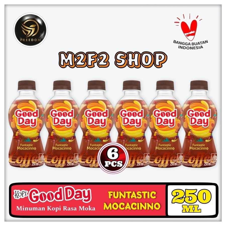 Jual Good Day Funtastic Mocacinno Coffee | Minuman Kopi Rasa Moka Botol ...