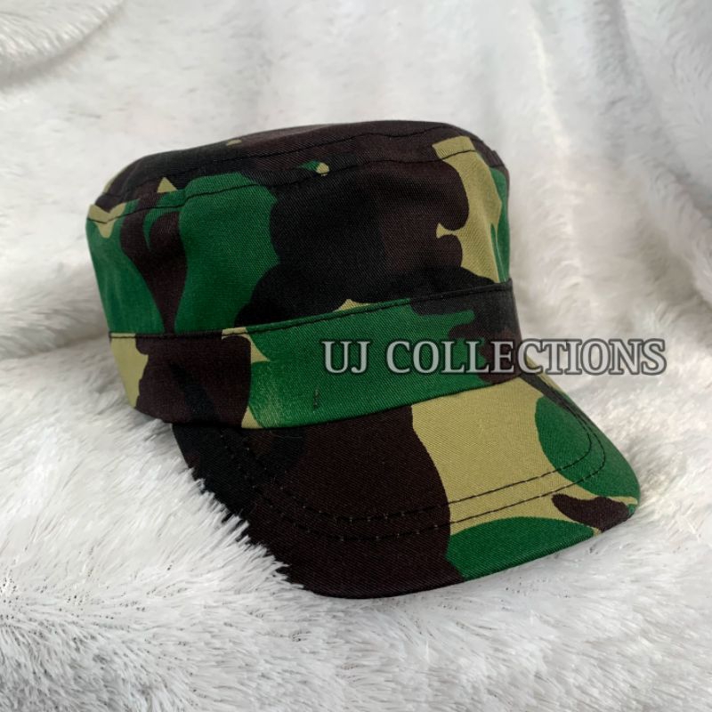 Jual Topi pet tentara anak model komando loreng malvinas - Topi pet ...