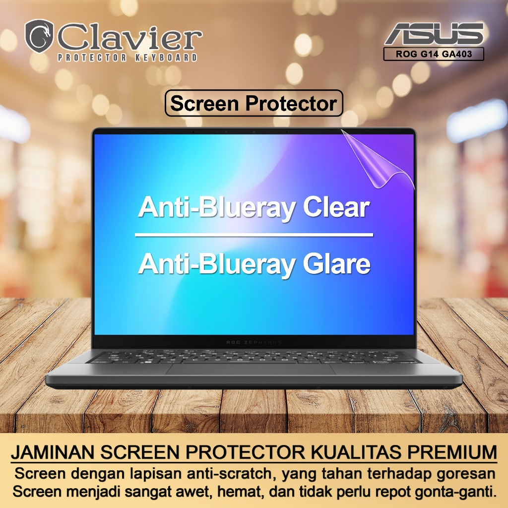 Jual Cover Keyboard Screen Protector Garskin Laptop Anti Gores Asus ROG ...