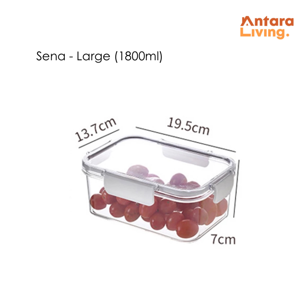 Jual ANTARA Sena - Kontainer Makanan Kulkas Kotak Makanan Kedap Udara ...