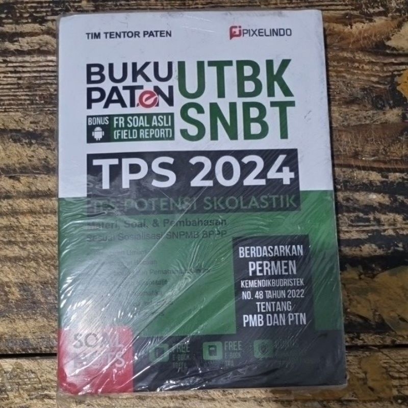 Jual Buku Paten UTBK SNBT TPS 2024 | Shopee Indonesia
