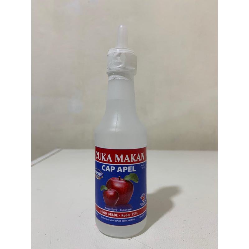 Jual CUKA MAKAN CAP APEL 150 ML | Shopee Indonesia