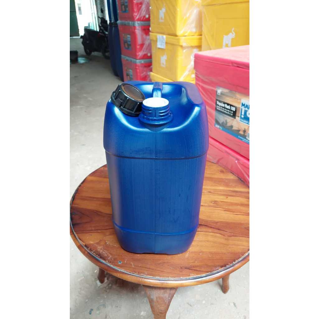 Jual Jerigen plastik Baru 20 25 30 Liter L Dirigen Biru derigen jirigen ...