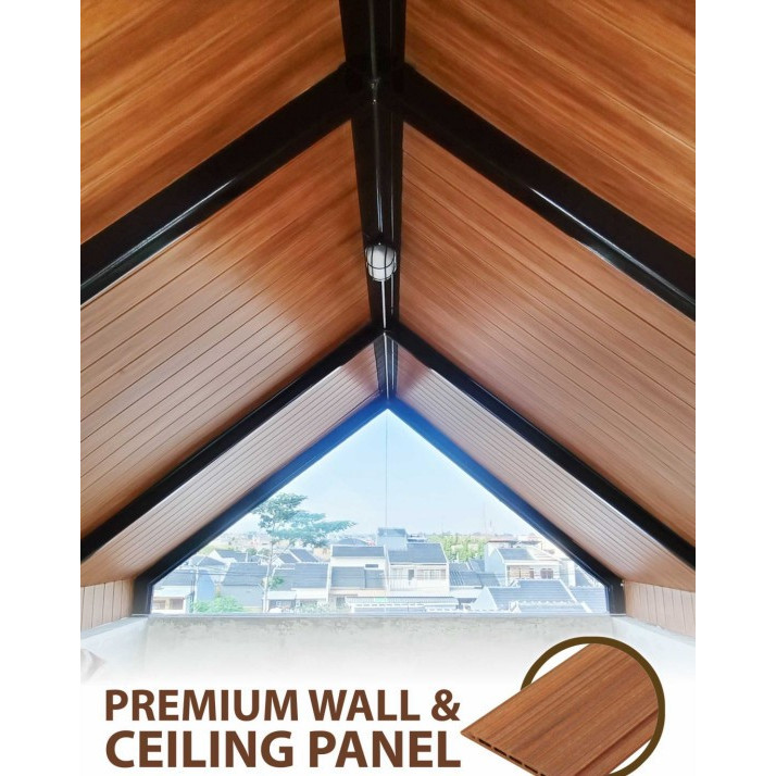 Jual DUMA PANEL MODERN-100 TERSEDIA 3 & 5 METER WALL PANEL WPC PREMIUM ...