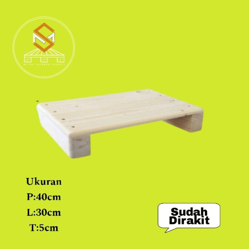 Jual Tatakan Kayu Jati Belanda/ Talenan Kayu/ Stand Laptop/ Tempat ...