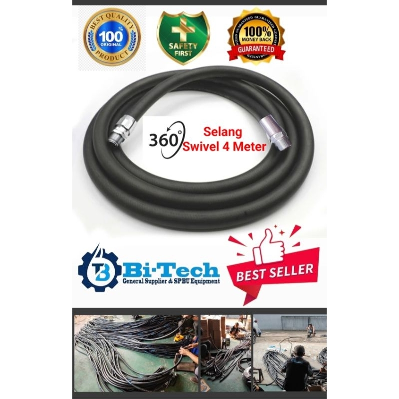 Jual Selang swivel 4 meter Pertamini Pom Mini Digital Selang Nozel ...