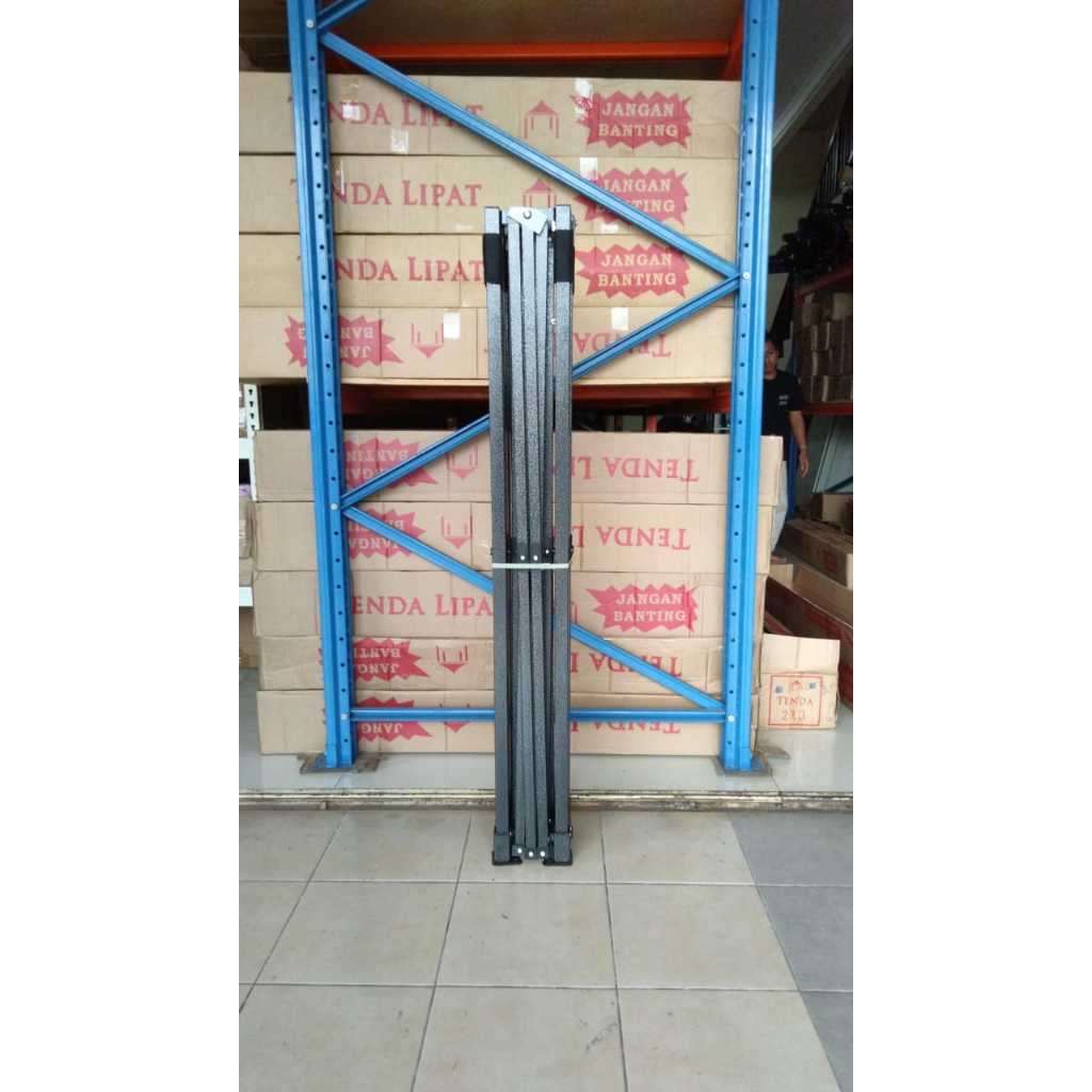 Jual Kerangka Tenda Lipat 3x3 Dengan Ketebalan Besi 0.6 MM (Tidak ...