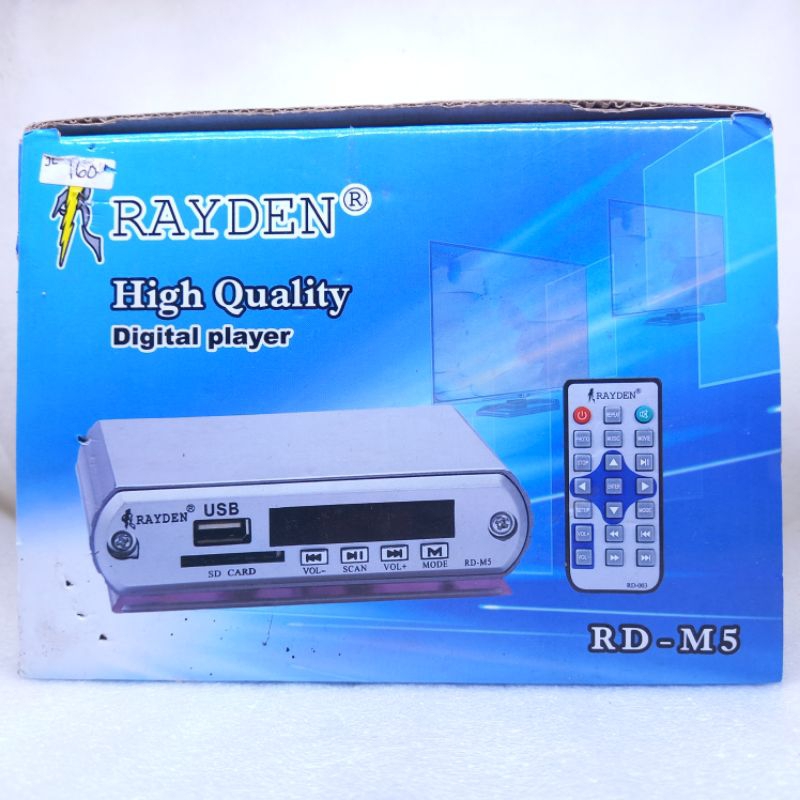 Jual Digital player Rayden multimedia video musik dari SD card / port ...