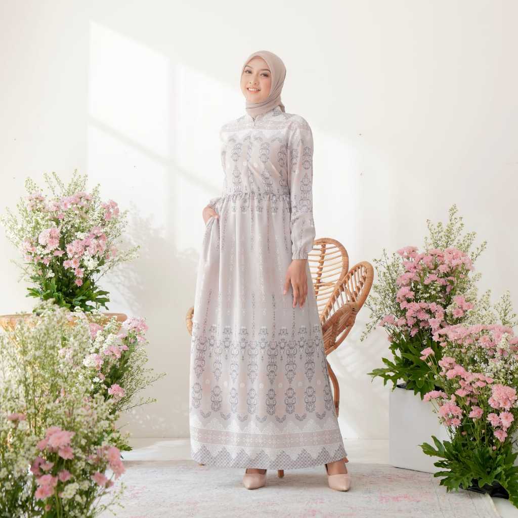 Jual Gamis Homedress Busui Atiqah KVG Modesty | Shopee Indonesia