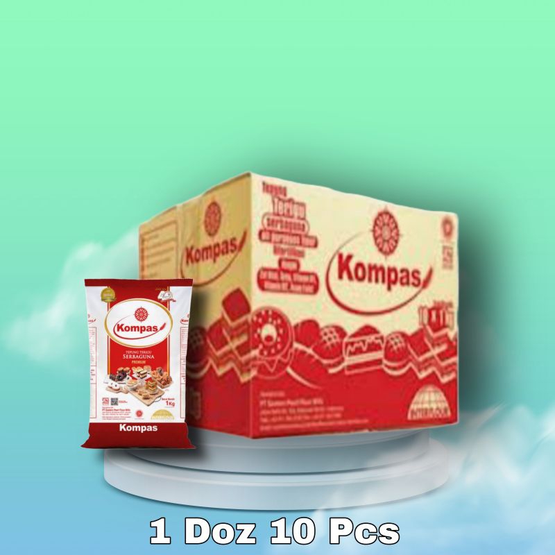 Jual TEPUNG TERIGU KOMPAS 1 KG | Shopee Indonesia