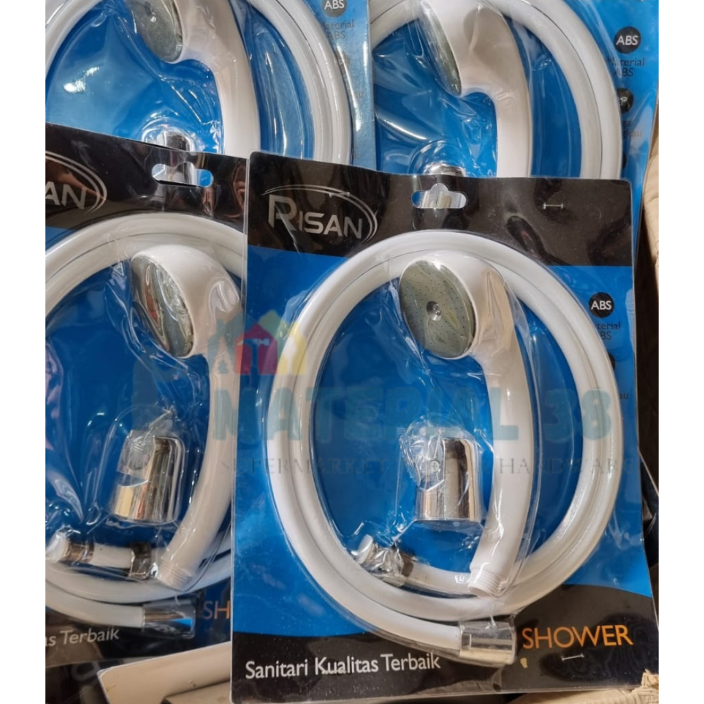 Jual Risan Shower Mandi / Hand Shower Putih /Shower | Shopee Indonesia