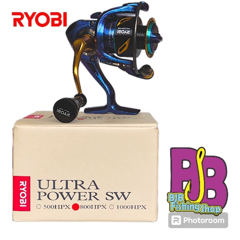 Jual Reel ryobi ultra power sw hpx 800 hpx 1000 bonus senar PE YGK | Shopee Indonesia