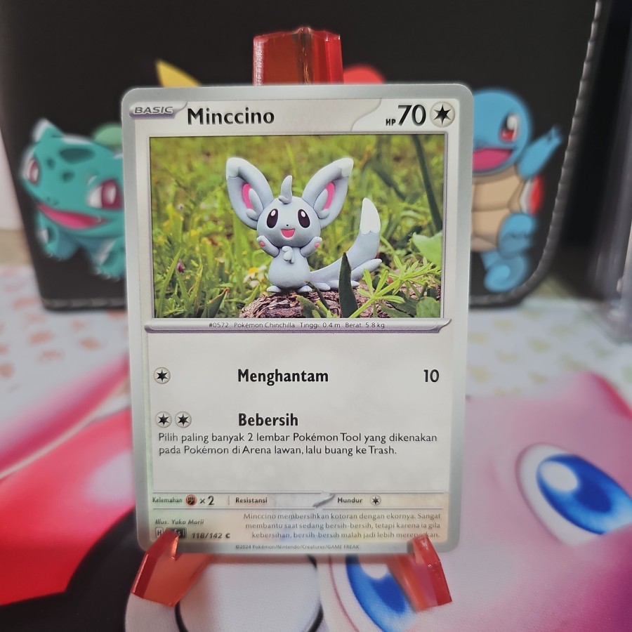 Jual minccino sv5s kartu pokemon indonesia paradoks andalan staple | Shopee Indonesia