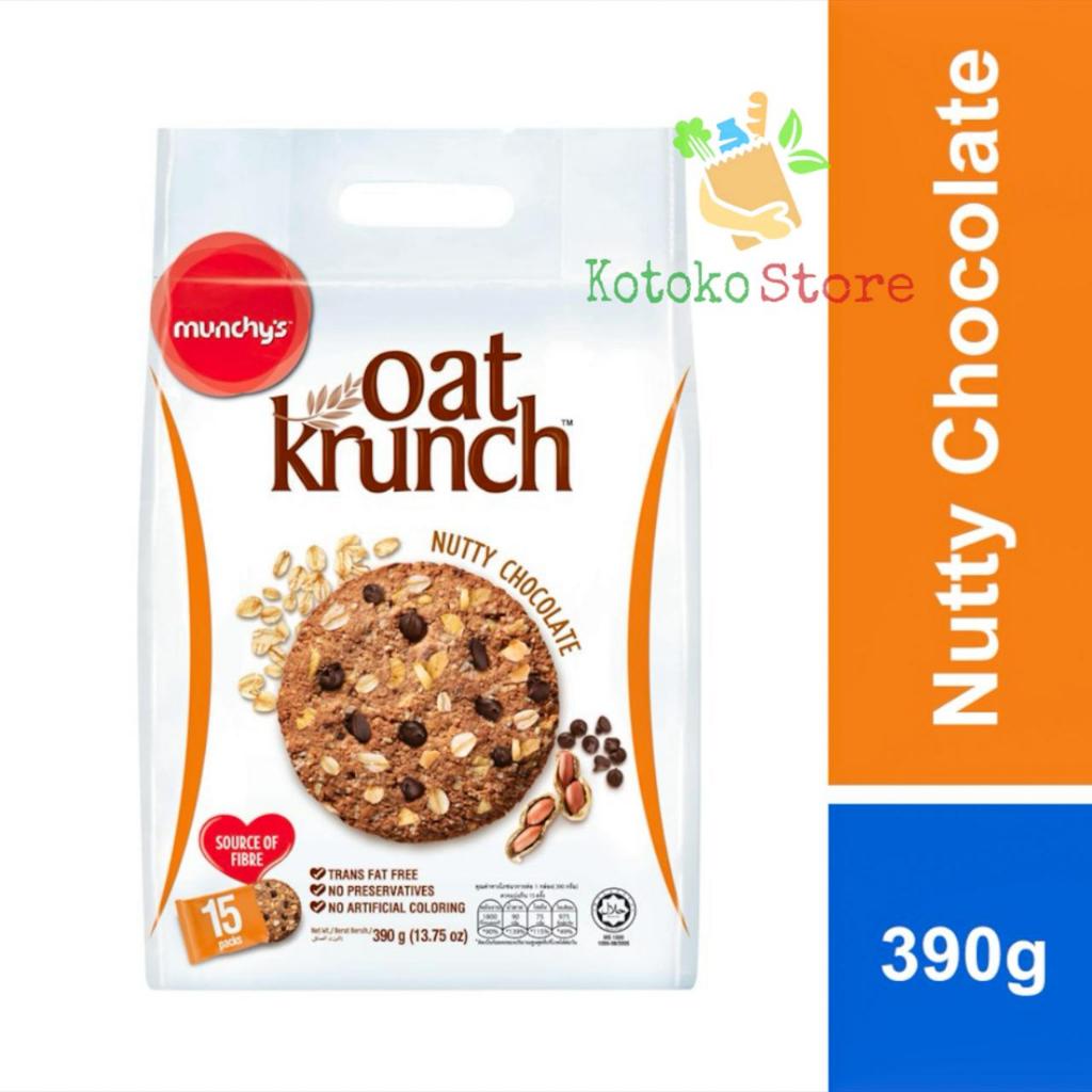 Jual Biskuit Munchys Oat Krunch Strawberry Hazelnut Dark Chocolate ...