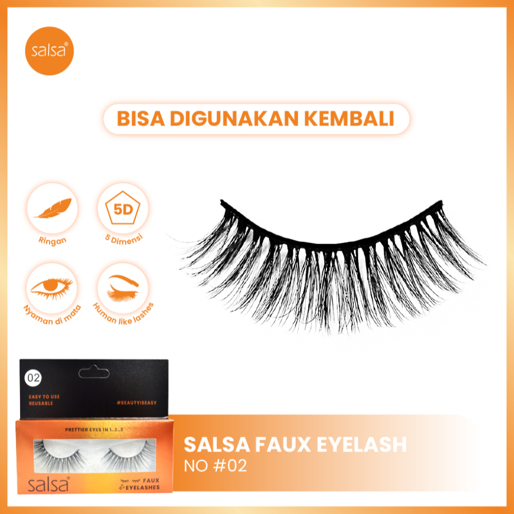 Jual BELIA SALSA Faux Eyelashes | Bulu Mata Palsu | Natural Fake ...