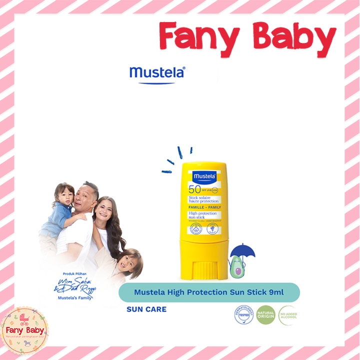 Jual MUSTELA HIGH PROTECTION SUN STICK 9ML | Shopee Indonesia