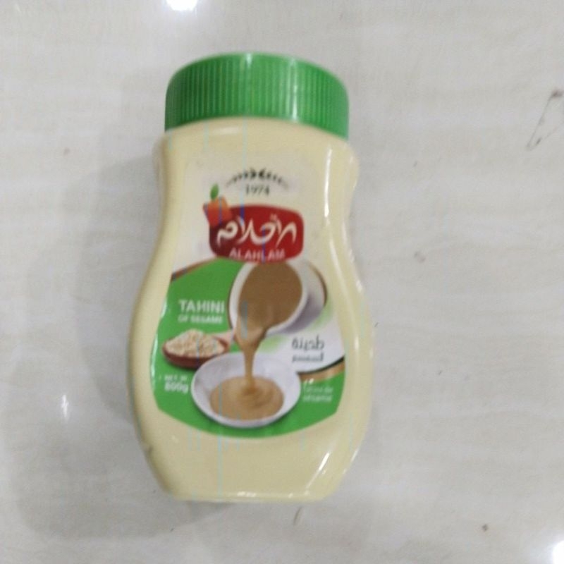 Jual TAHINAH CAIR MERK AHALM UKURAN 800 GRAM | Shopee Indonesia