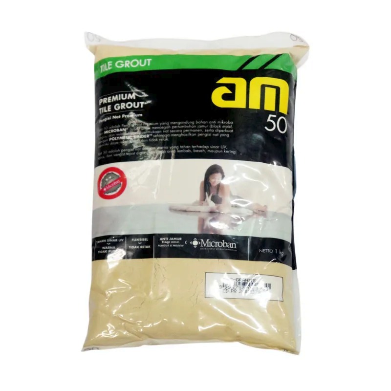 Jual AM Grout 50 Standard (Nat Keramik) - 1 Kg | Shopee Indonesia