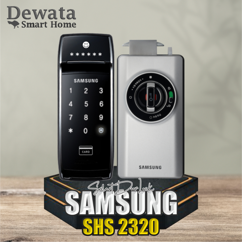 Jual SAMSUNG SHS 2320 | SLIDING KUNCI PINTU DIGITAL DENGAN KARTU DAN FINGERPRINT | Shopee Indonesia