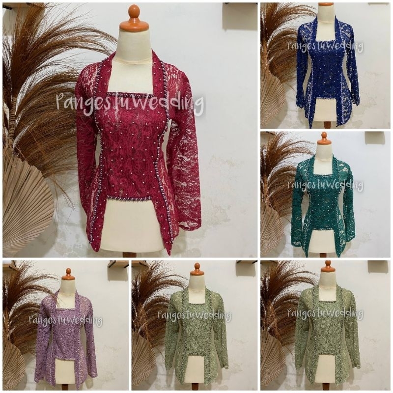 Jual [Model Runi] Kebaya Modern-Kutubaru/Kebaya Wisuda/Lamaran | Shopee ...