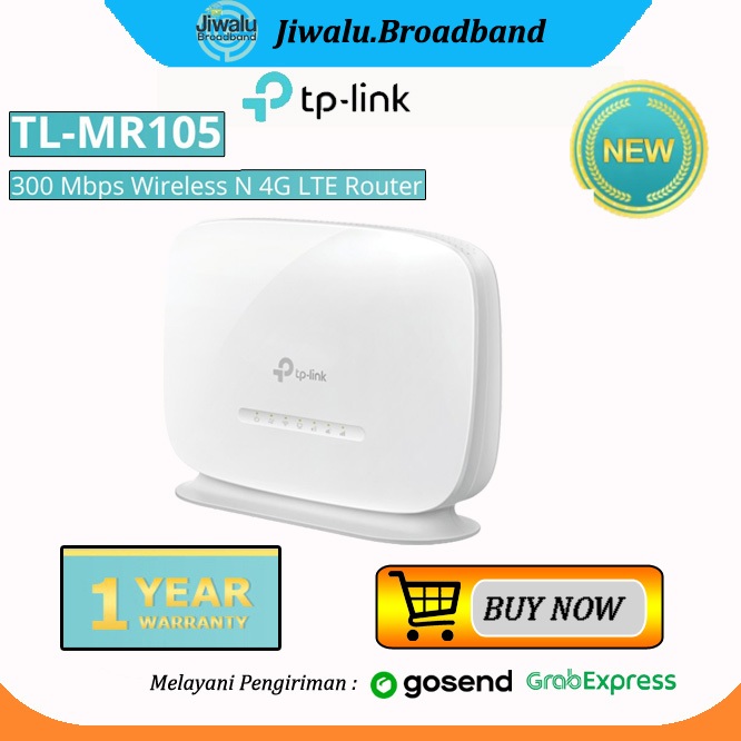 Jual TP-Link TL-MR105 modem router 4g wifi sim card tp link tl mr105 ...