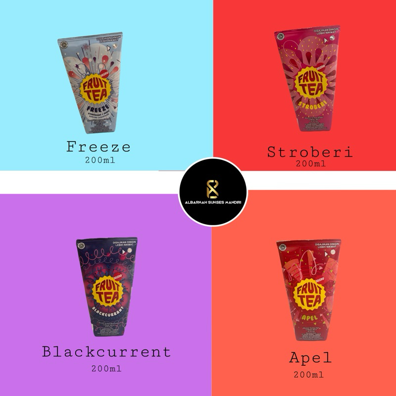 Jual Fruit Tea Genggam Sosro 200ml 1 dus ALL VARIANT (isi 24pcs ...