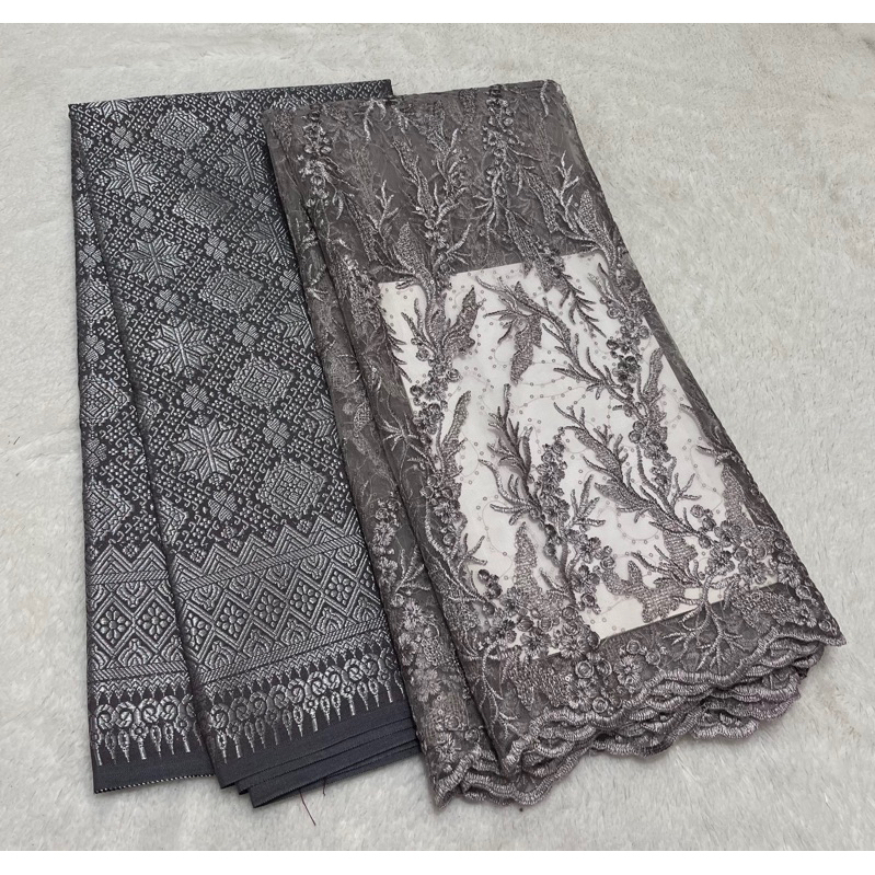 Jual Set/Paket Kain Bridesmaid Tile Payet & Songket semi palembang ...