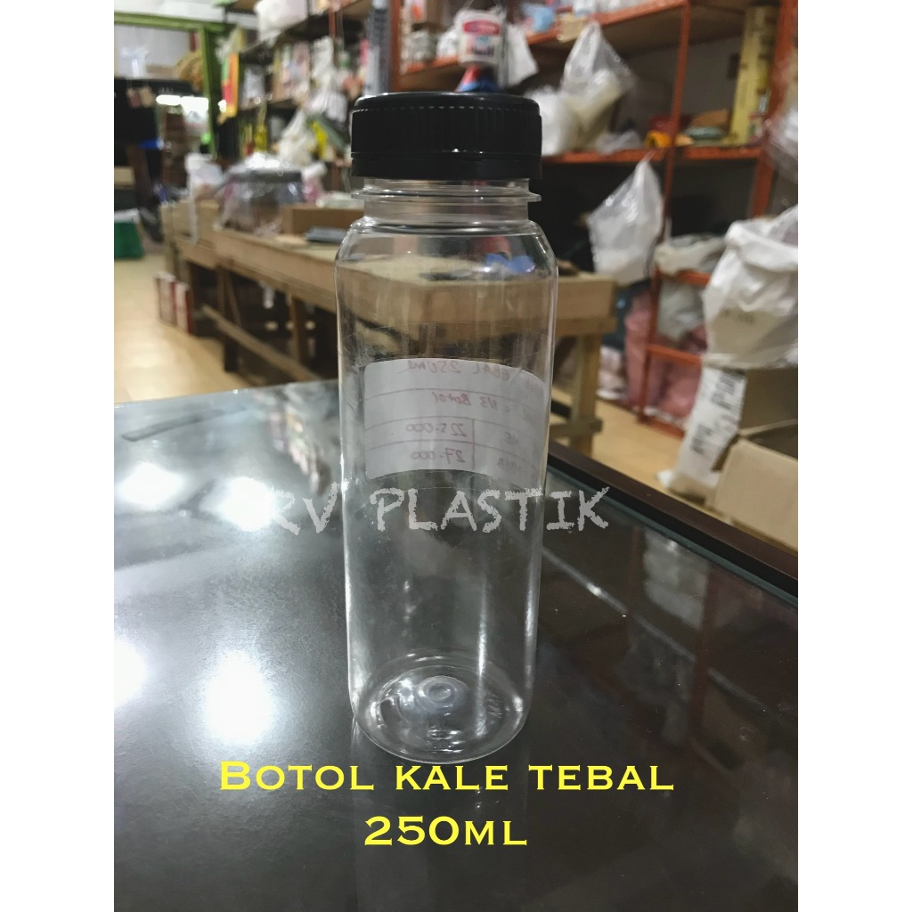 Jual BOTOL TEBAL 250 ML/ BOTOL KALE 250ML TEBAL ( HARGA PER BOTOL ...