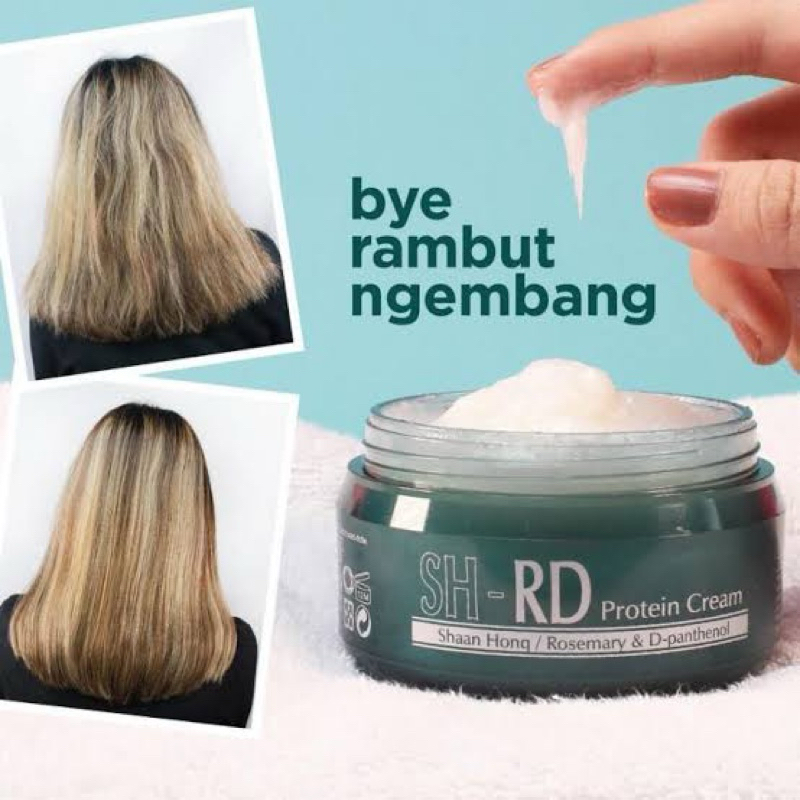 Jual SHRD PROTEIN CREAM 10ml, 50ml | Perawatan Rambut Kering, Rontok ...