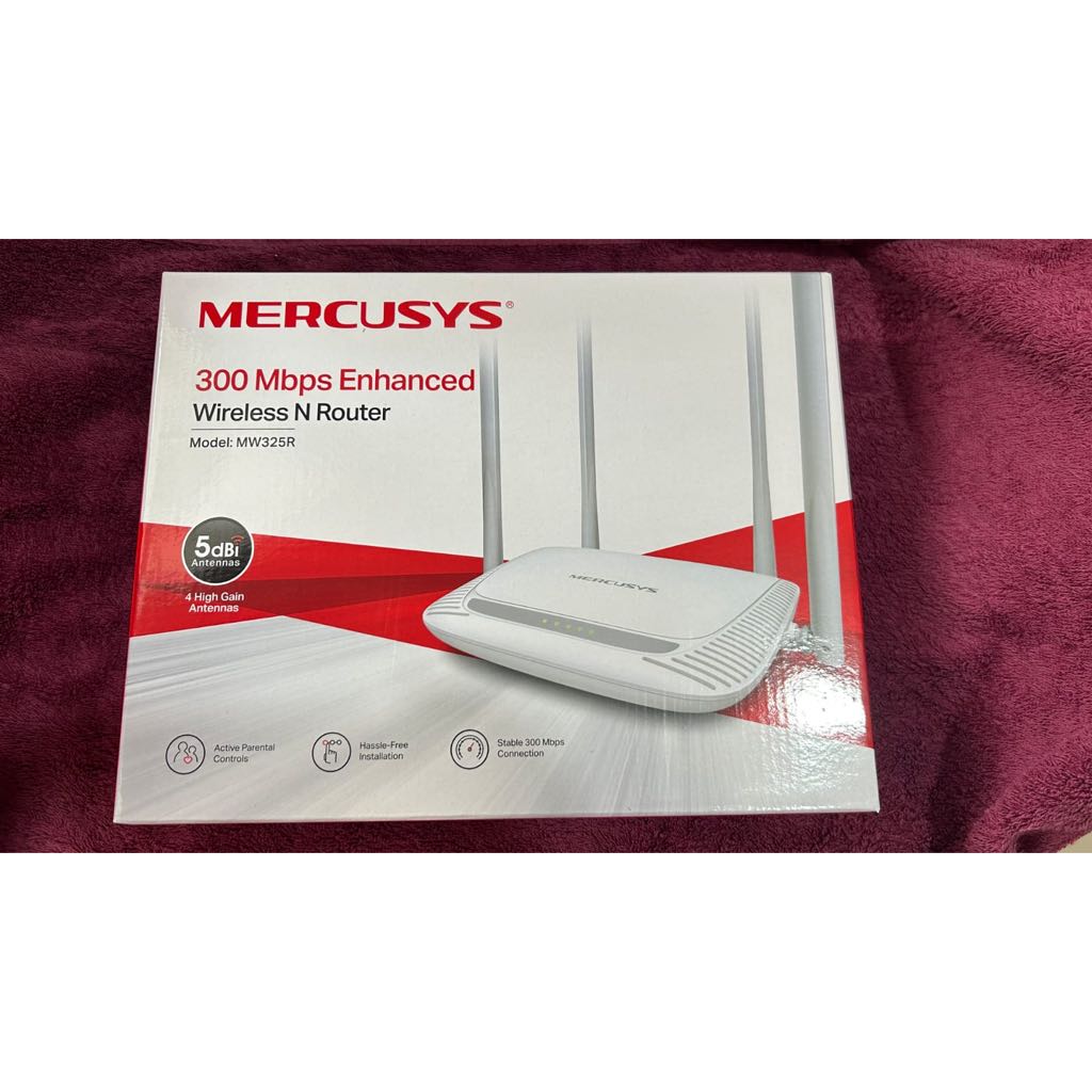 Jual Wireless N Router Mercusys MW325R 300Mbps Enhanced | Shopee Indonesia