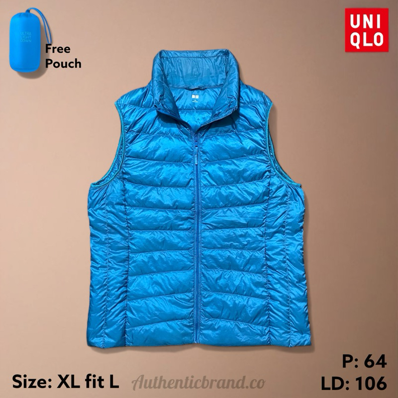 Jual UNIQLO Vest Ultralight Down | Rompi Ultralight Down Uniqlo | Rompi ...
