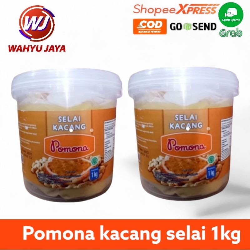 Jual Pomona selai kacang 1kg | Shopee Indonesia