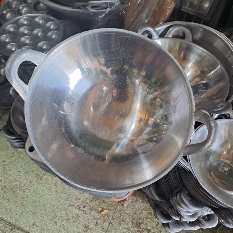Jual Wajan Cetakan Serabi / Wajan Kue Cucur Kue Apem Alumunium Cor ...
