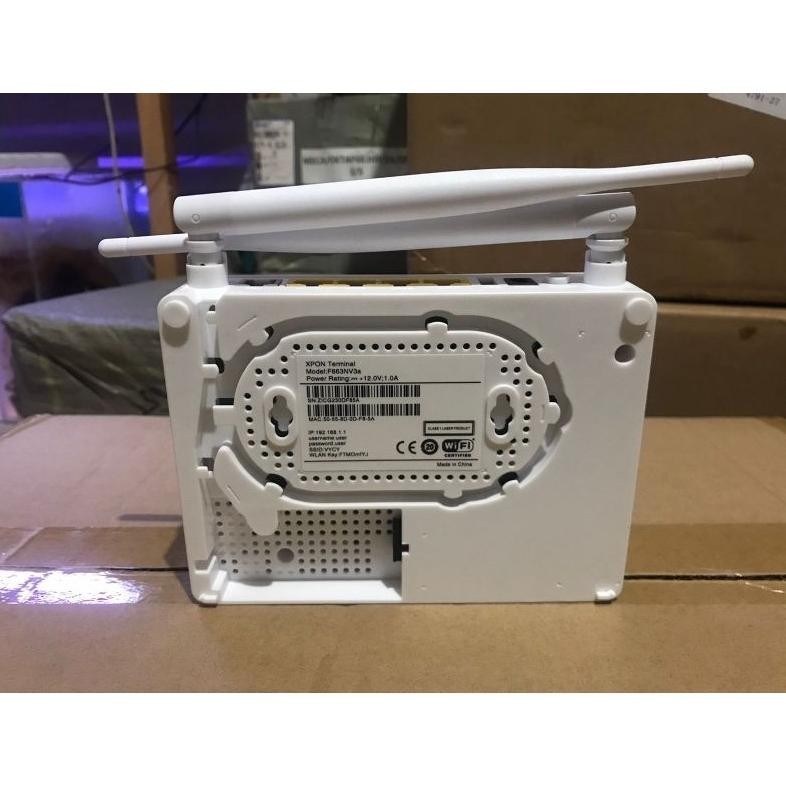 Jual ONT ONU XPON ZTE F663NV3A EPON GPON WITH ADAPTOR - NEW CASING ...