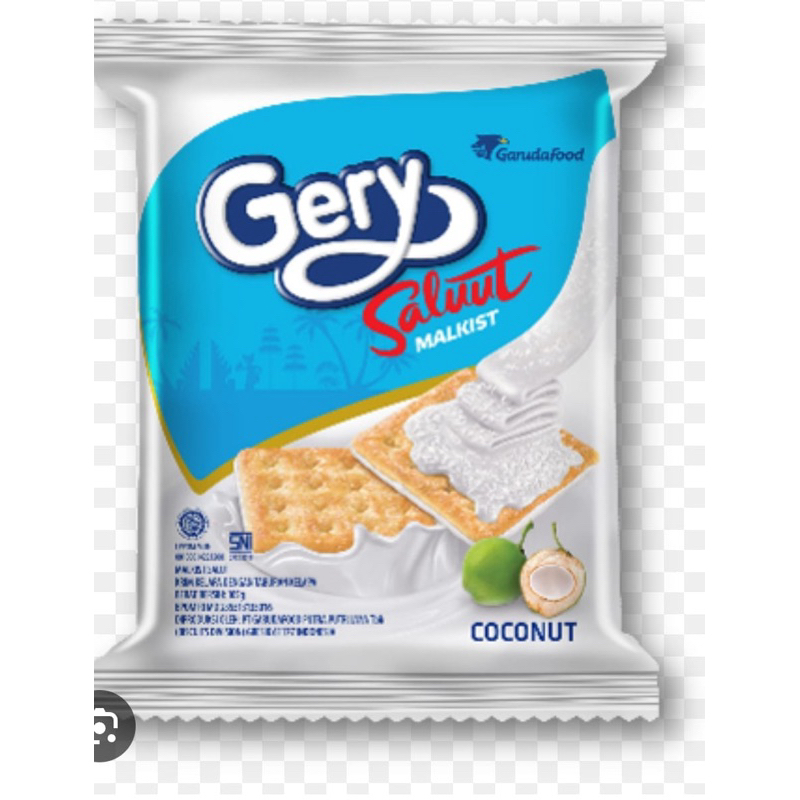 Jual Gery Saluut Malkist Kelapa renteng 18gram | Shopee Indonesia
