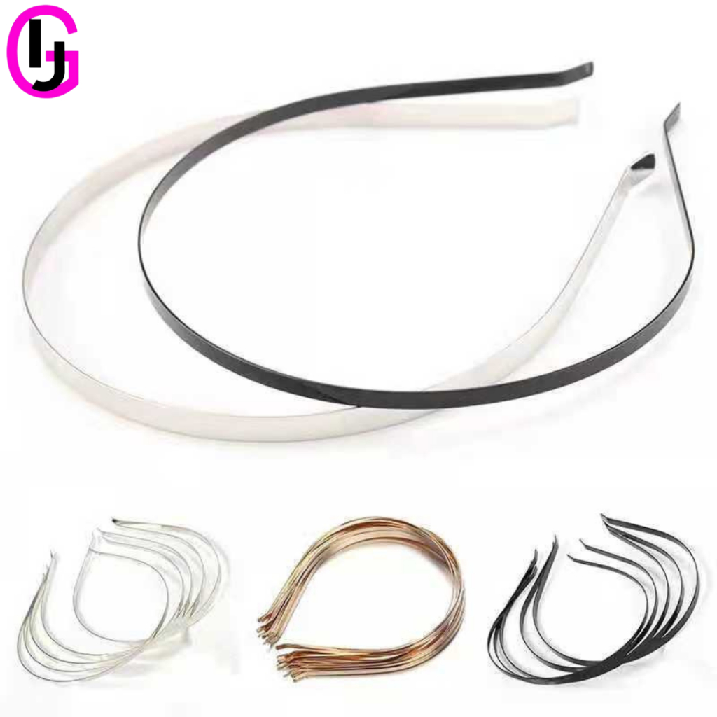 Jual Bando Besi Polos Wide Headband 5mm | Shopee Indonesia
