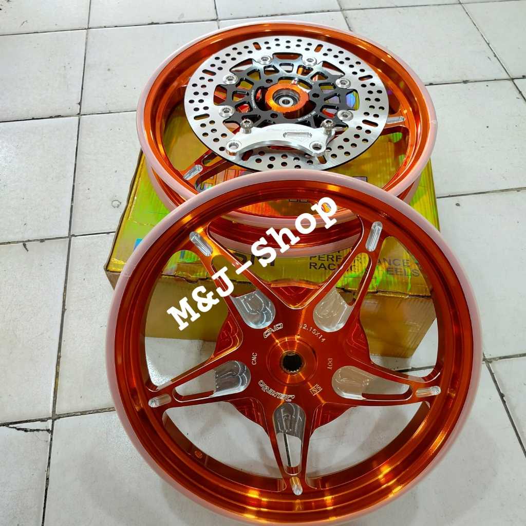 Jual VELG MIO J SET DISC VELG DISC MIO J K SPEED PALANG 5 | Shopee ...