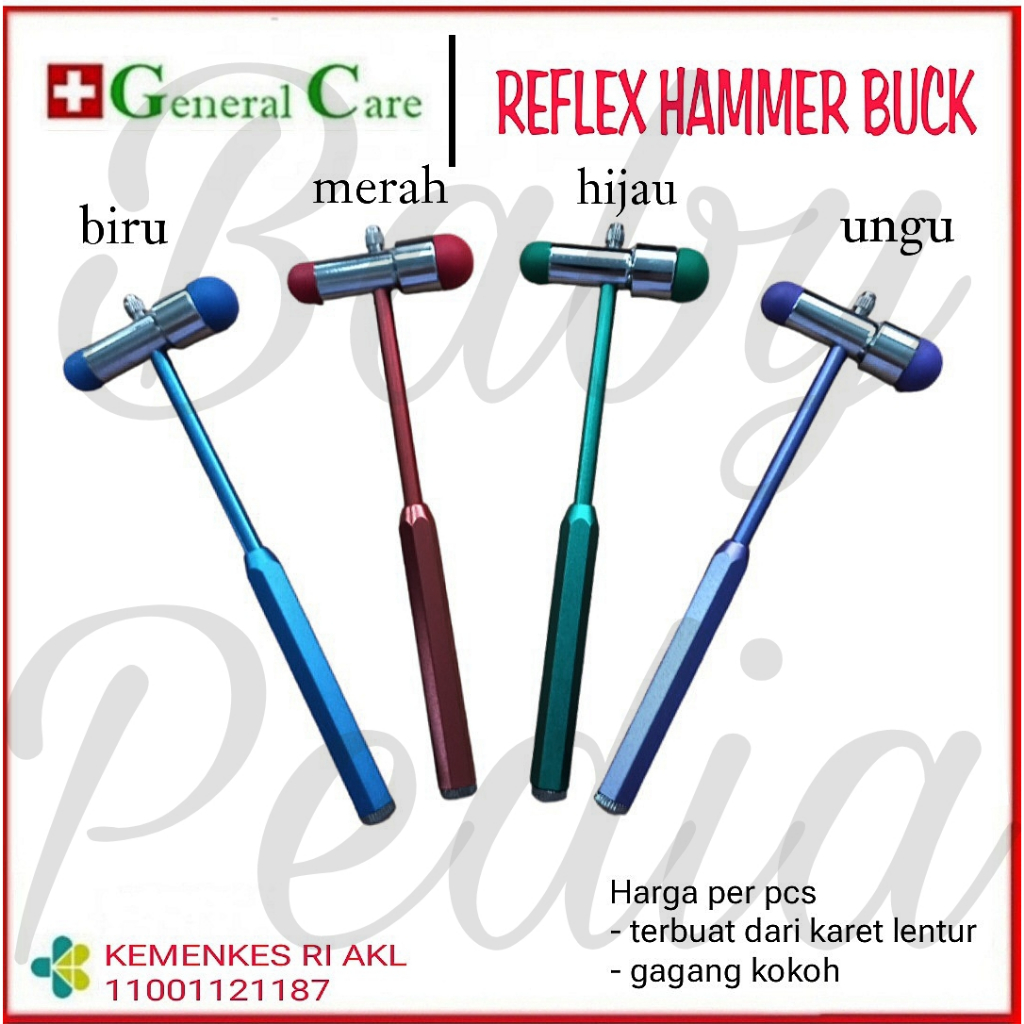 Jual BabyPedia Reflek Hammer Segitiga / Neurological Reflex Hammers ...