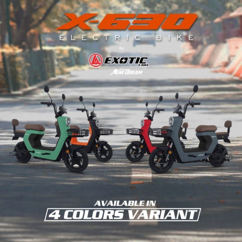 Jual Sepeda listrik / Ebike Exotic X630 / X630BX / X660 / EV922 / EV925 ...