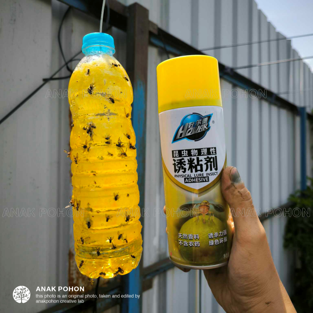 Jual Lem Lalat Double Action Tipe Langsung Spray - Physical Lure Insect ...