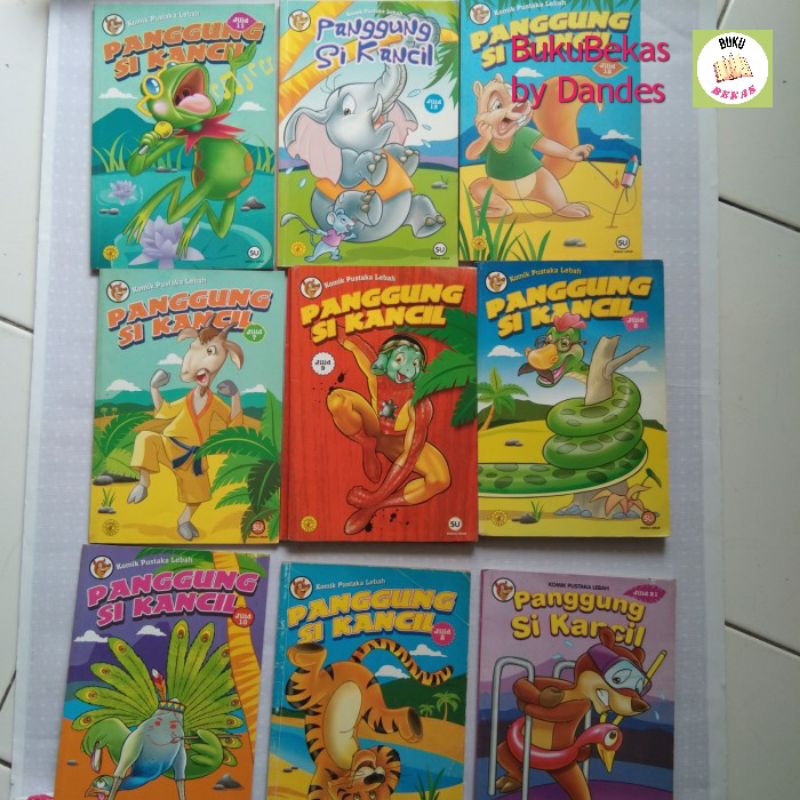 Jual Panggung Si Kancil - Komik Anak by Pustaka Lebah (Pilih Nomor ...