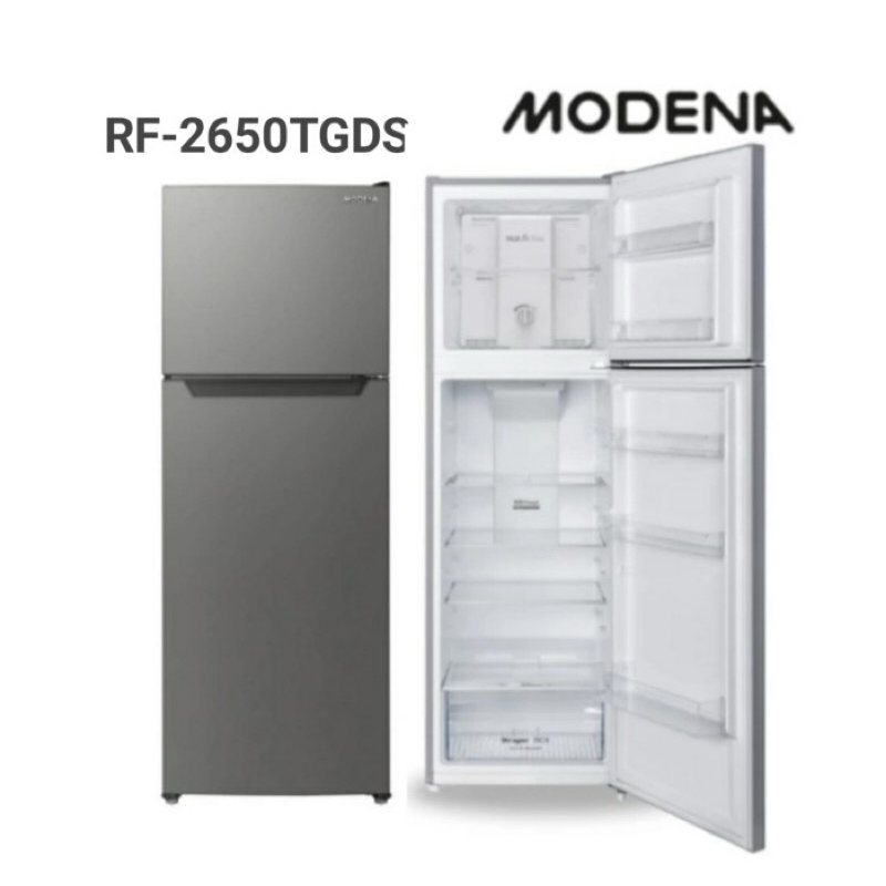 Jual KULKAS MODENA 2 PINTU RF 2650 TGDS JUMBO | Shopee Indonesia