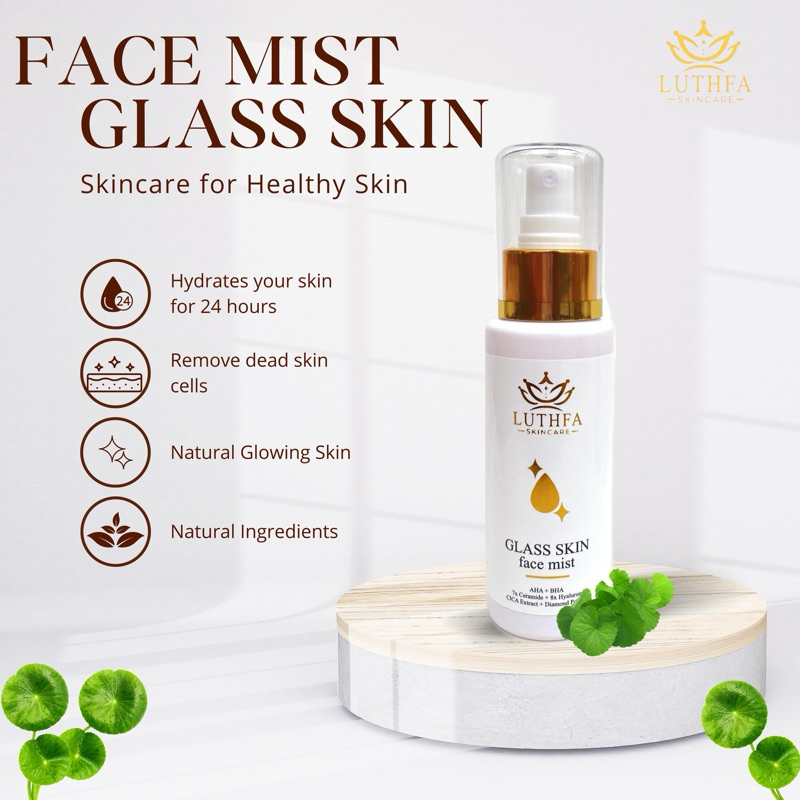 Jual ‼️GLASS SKIN Skincare Luthfa (Dapat 5 item ) | Shopee Indonesia
