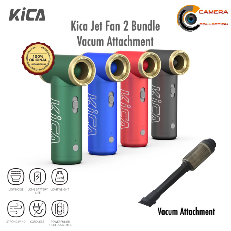 Jual KiCa Jet Fan Gen 2 Multifunction Fan | Shopee Indonesia