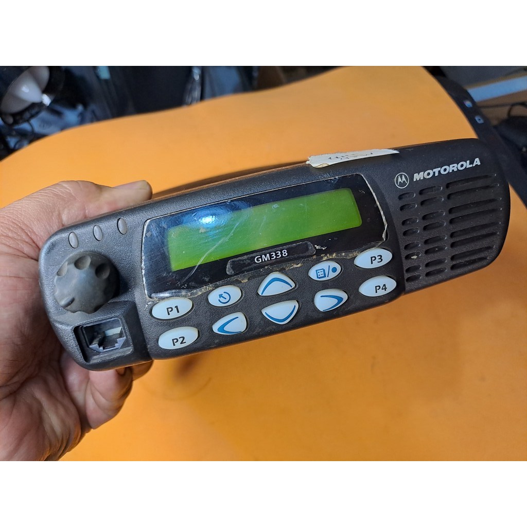 Jual Rig Motorola GM338 VHF 25 Watt Made in Malaysia Frekuensi VHF ...